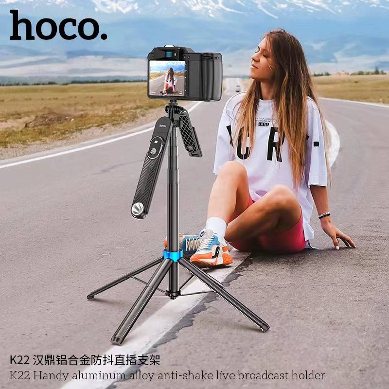 Hoco K22 ไม้เซลฟี้พร้อมขาตั้งและรีโมท ใหม่ล่าสุด แท้100% | Shopee Thailand