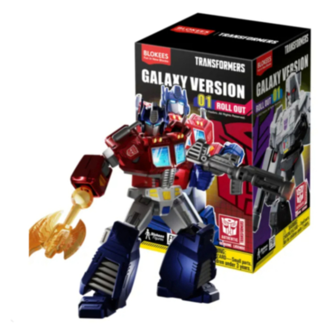 Blokees - Transformers Galaxy Version 01 ROLL OUT, Blokees Blind Box ...