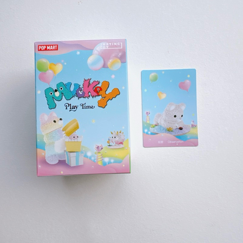 POPMART INSTINCTOY Muckey Play Time Series -Observation | Shopee Thailand