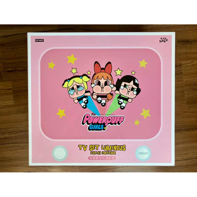 พร้อมส่ง ตู้ทีวี POP MART CRYBABY × Powerpuff Girls Series - TV Set ...