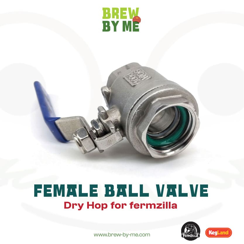 Female Ball Valve – Dry Hop Device for Fermzilla | Shopee Thailand