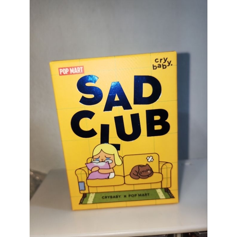 POP MART - CRYBABY Sad Club Series Scene Sets Action | Shopee Thailand
