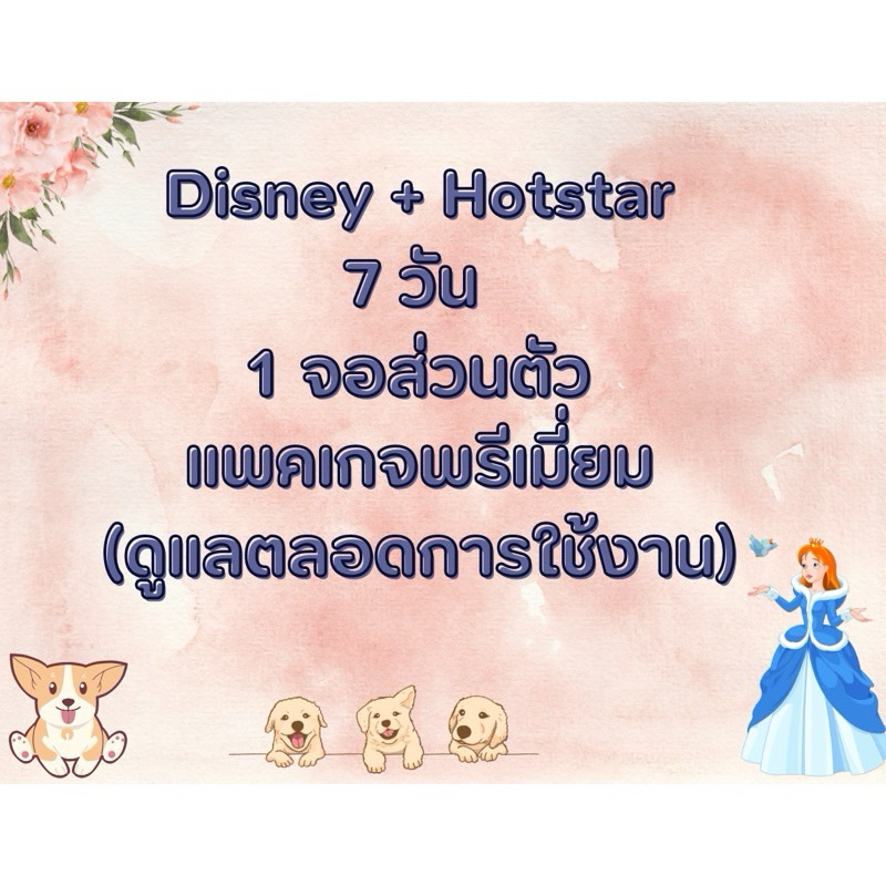 แพคเกจ AIS พรีเมี่ยม Disney+ Hotstar 7 วัน/30 วัน (ทักแชทก่อนกดสั่งซื้อ ...