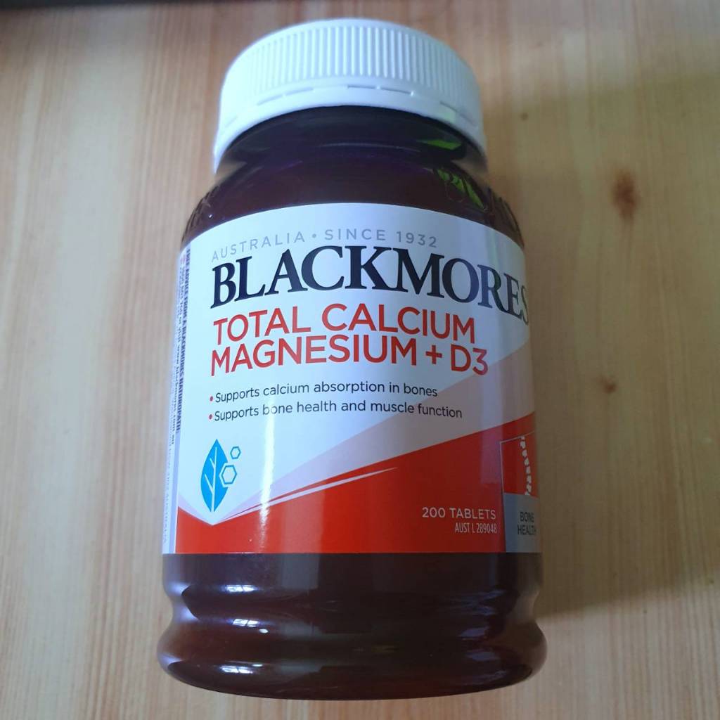 Blackmores Total Calcium Magnesium + D3 200 Tablets หมดอายุ05/12/2025 ...