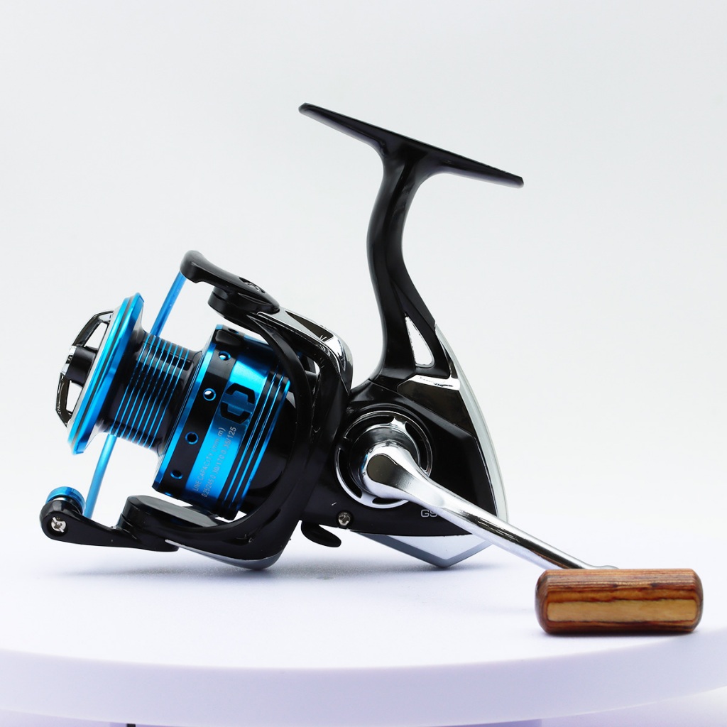 รอกสปินนิ่ง Ashino รุ่น GS ลูกปืน 4 BB เบอร์ 1000 - 6000 รุ่นใหม่ รอกตก ...