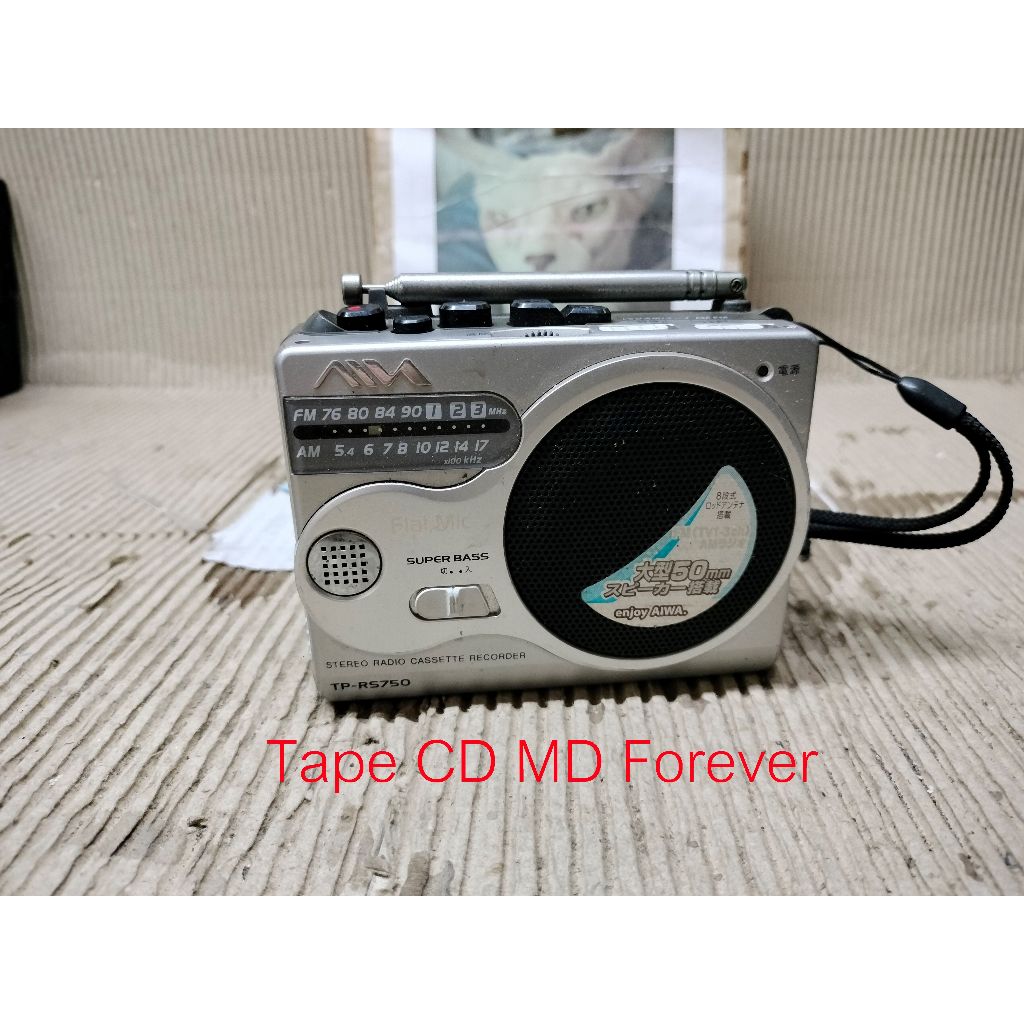Aiwa TP RS-750 Stereo ลำโพงเสียงดี | Shopee Thailand