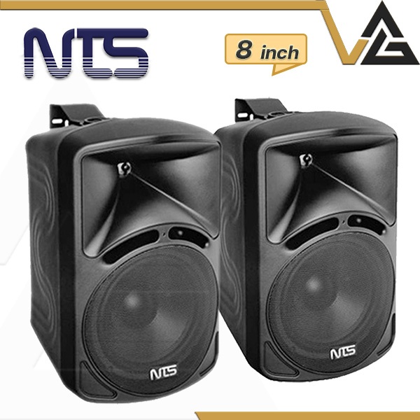 NTS NC-802 ลำโพงติดผนัง 8นิ้ว Wall Mount Speaker ลำโพง 2ทาง ตู้ลำโพง แขวนผนัง ห้องประชุม ร้าน ...