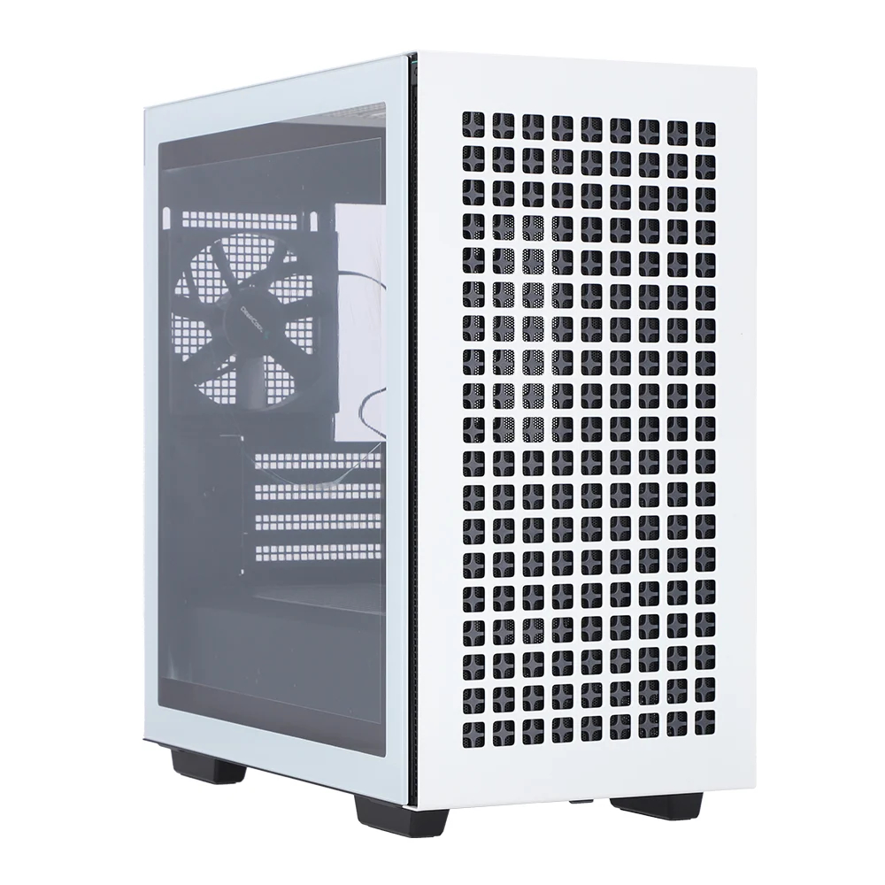 CASE (เคส) DEEPCOOL CH370 WH (WHITE) (MICRO-ATX) | Shopee Thailand
