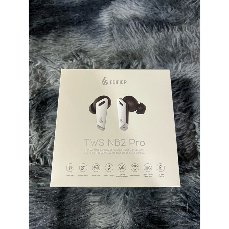 Edifier TWS NB2 PRO หูฟังไร้สาย TRUE WIRELESS ANC ไมค์ 4 ตัว คุยชัด ตัดเสียงรบกวนเยี่ยม | Shopee ...