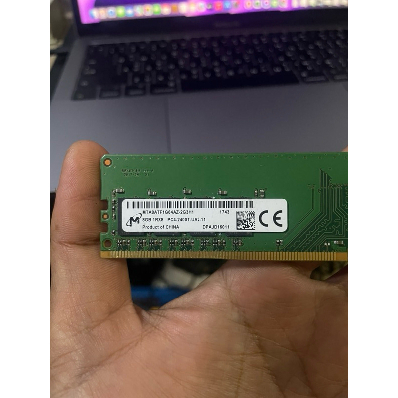 RAM DDR4 8G PC bus 2400 bus 2666 คละรุ่นสินค้ามือสองถอดจากเครื่องใช้งาน ...