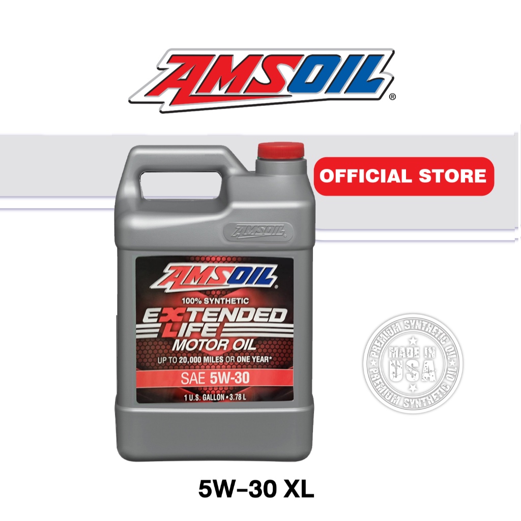 AMSOIL 100% Synthetic (สังเคราะห์แท้ 100%) XL Motor Oil 5W-30 (ระยะ ...