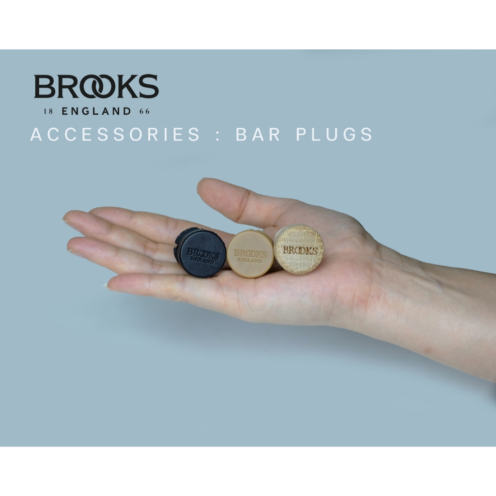 BROOKS ENGLAND จุกปิดปลายแฮนด์ รุ่น RUBBER และ CORK | Shopee Thailand
