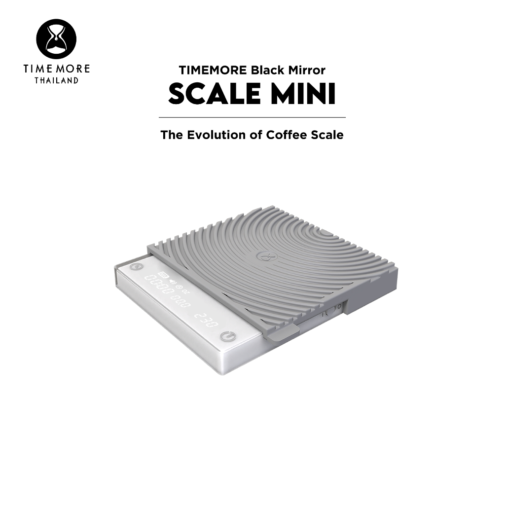 TIMEMORE เครื่องชั่งน้ำหนักดิจิตอล -- Black Mirror Scale Mini | Shopee ...