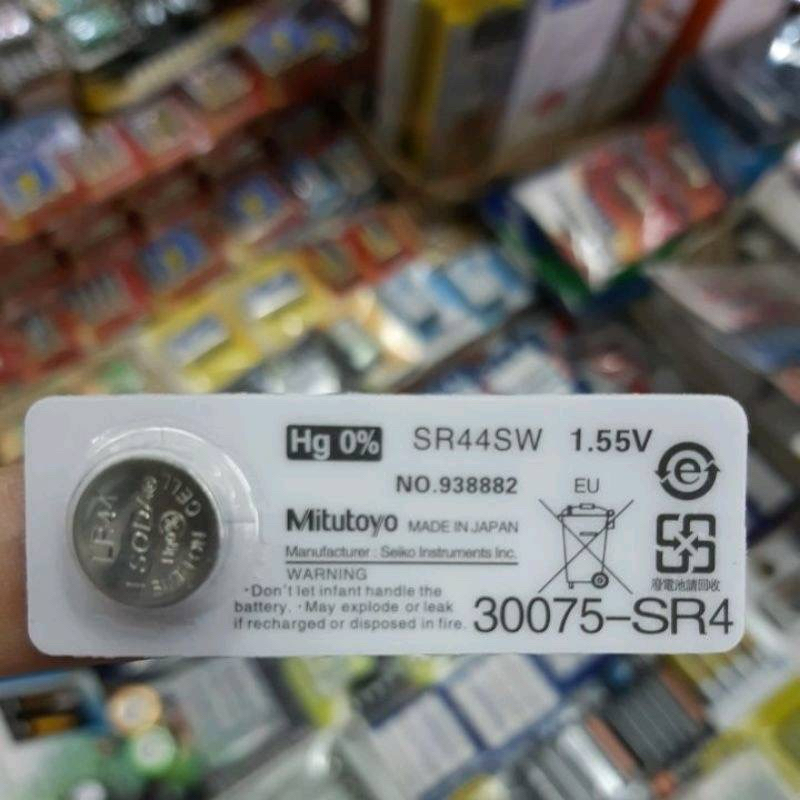 ถ่าน Mitutoyo Soda battery LR44, SR44SW 1.55V จำนวน 1ก้อน | Shopee Thailand