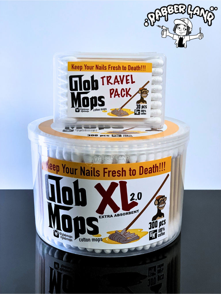 Glob Mops XL 2.0 / Travel Packs / XL Bendables สำลีคัตเตอร์บัตทำความสะอาด Quartz Banger | Shopee ...