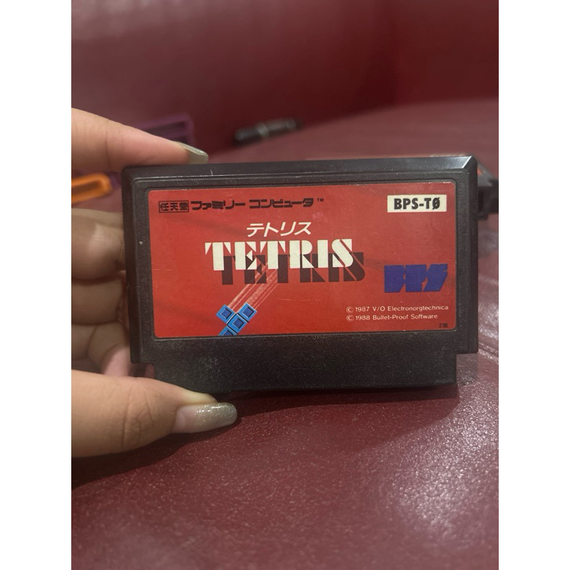 ตลับ famicom แท้ fc เกมส์เก่า family computer cartridge | Shopee Thailand