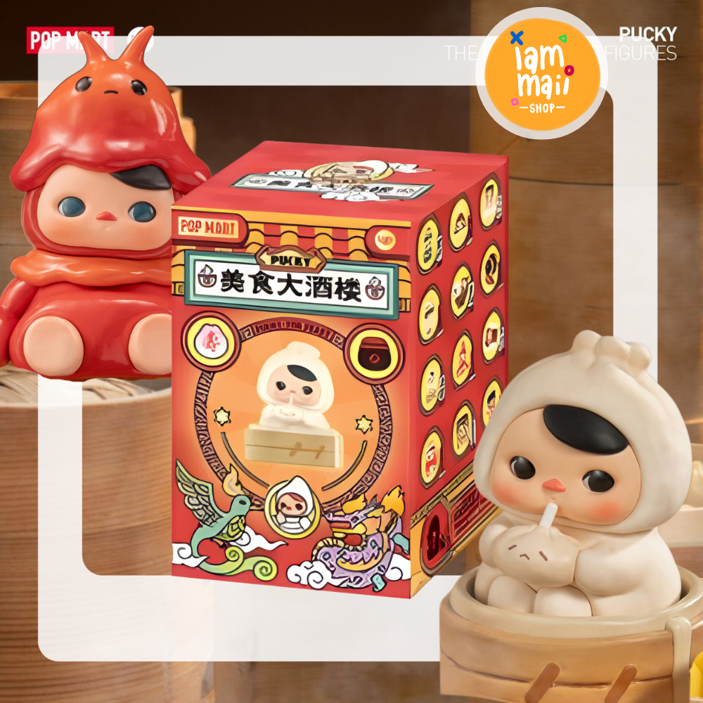 [จุ่มเดี่ยว] PUCKY The Feast POPMART กล่องสุ่ม พร้อมส่ง | Shopee Thailand