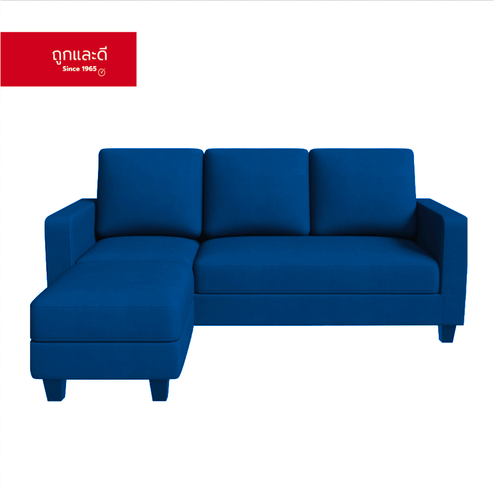 Took Lae Dee โซฟาผ้า L-Shape แข็งแรง ทนทาน หนานุ่ม นั่งสบาย | Shopee ...