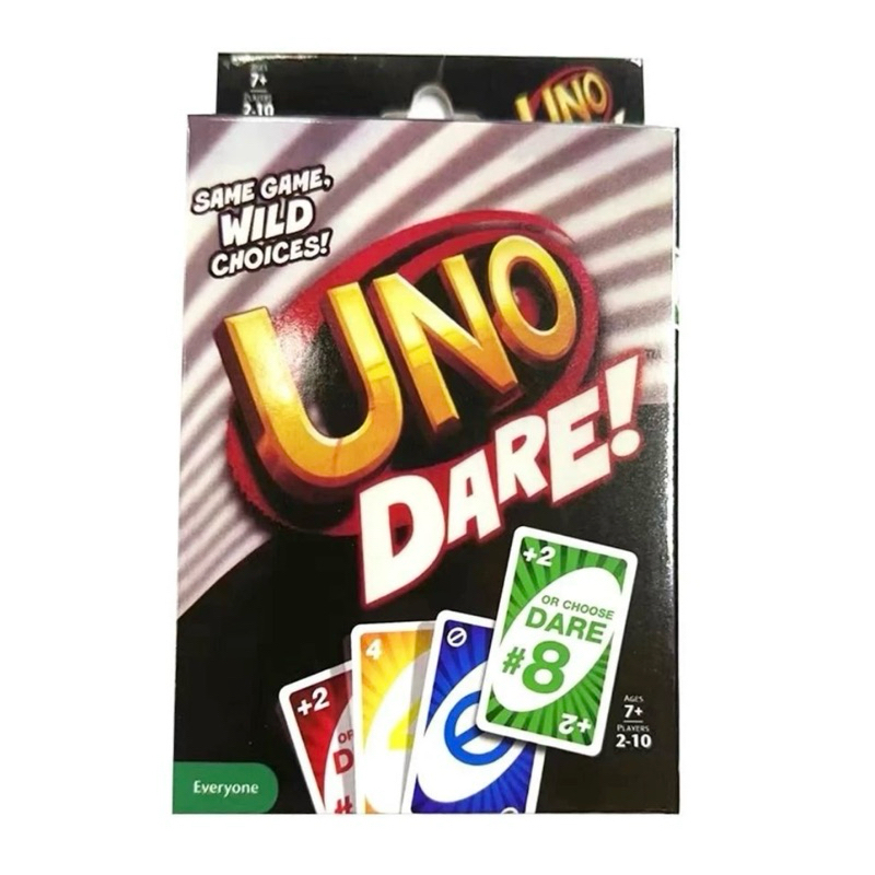 การ์ดเกมส์ “UNO” Card Game (DARE)(Packet-กล่องกระดาษ) | Shopee Thailand