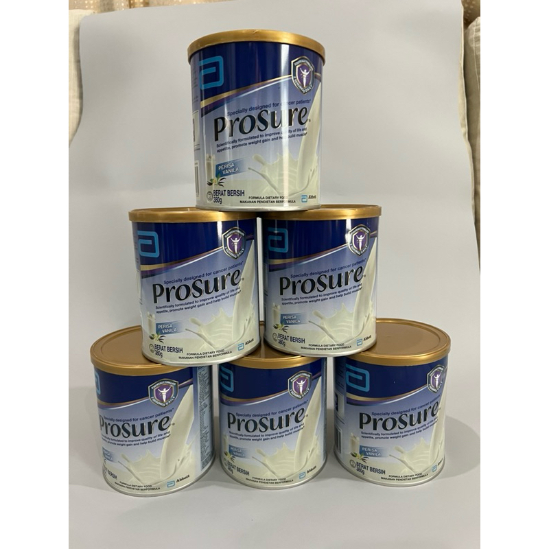 Prosure 380 กรัม โปรชัวร์ รสวนิลา ขนาด 380 กรัม อาหารทางการแพทย์ สำหรับ ...