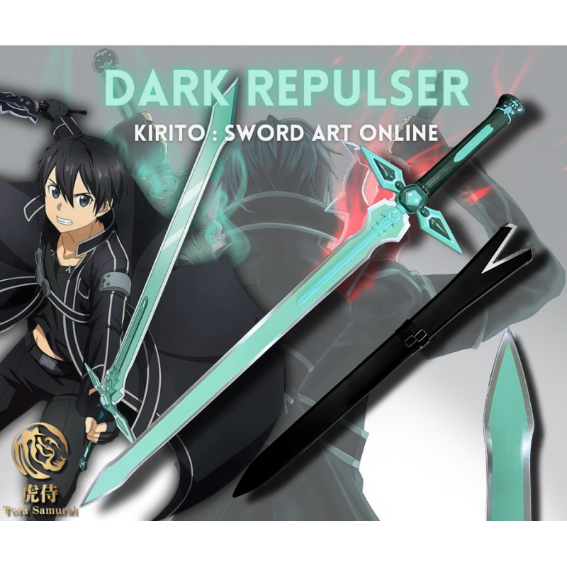 Dark Repulser : Kirito Sword Art Online 1:1 | Shopee Thailand
