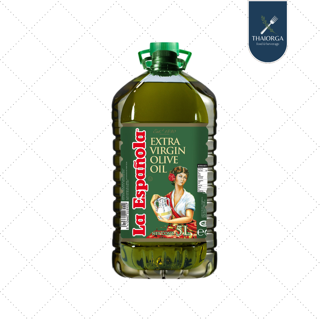 ลาเอสปาโนลา น้ำมันมะกอกบริสุทธิ์ จากสเปน 5 ลิตร - La Espanola Extra Virgin Olive Oil from Spain ...