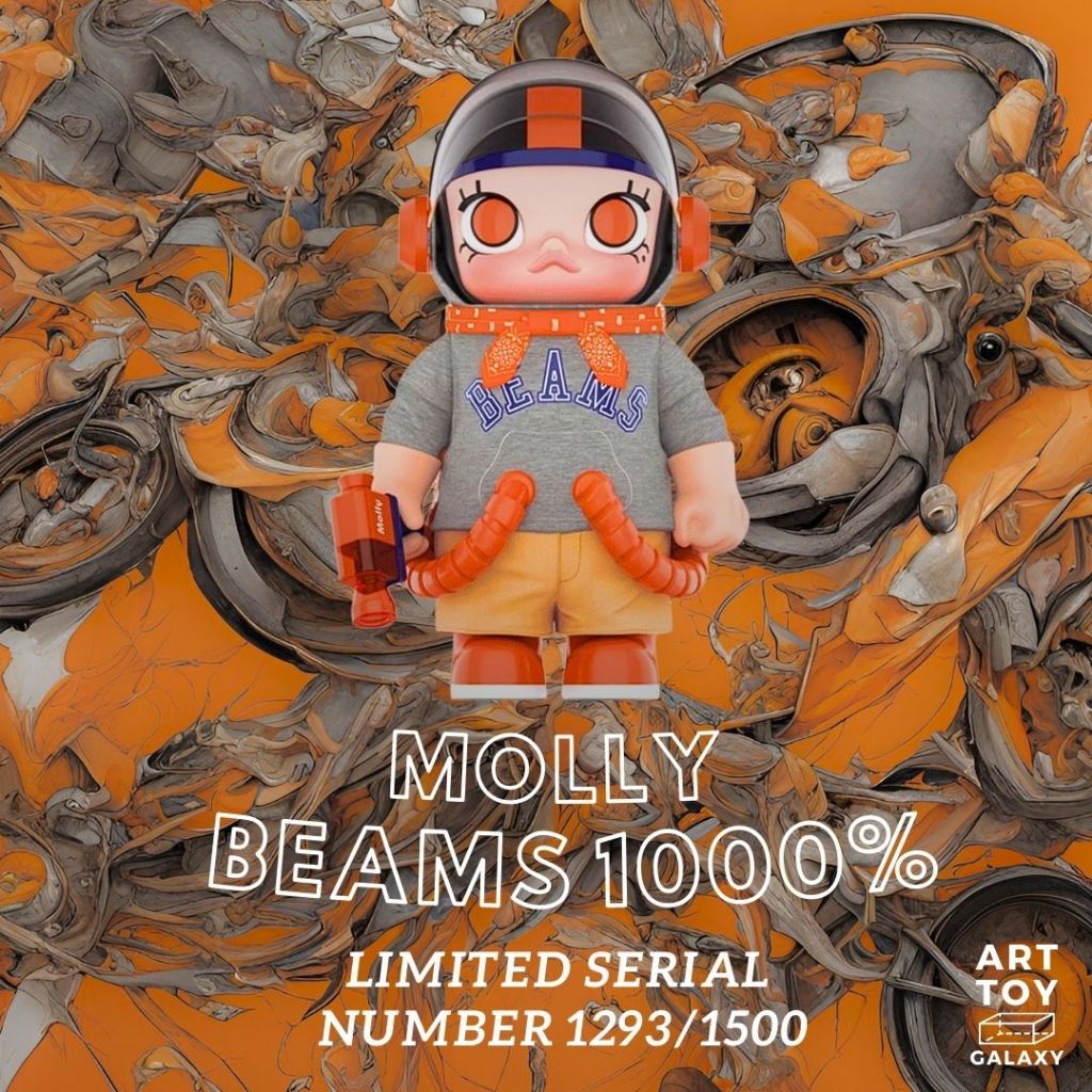 Popmart MEGA SPACE Molly BEAMS 1000% พร้อมส่งของแท้ ชก.ยังไม่นำตัวออก ...