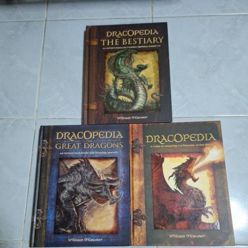 DRACOPEDIA,THE GREAT DRAGONS,THE BESTIARY 3เล่ม | Shopee Thailand