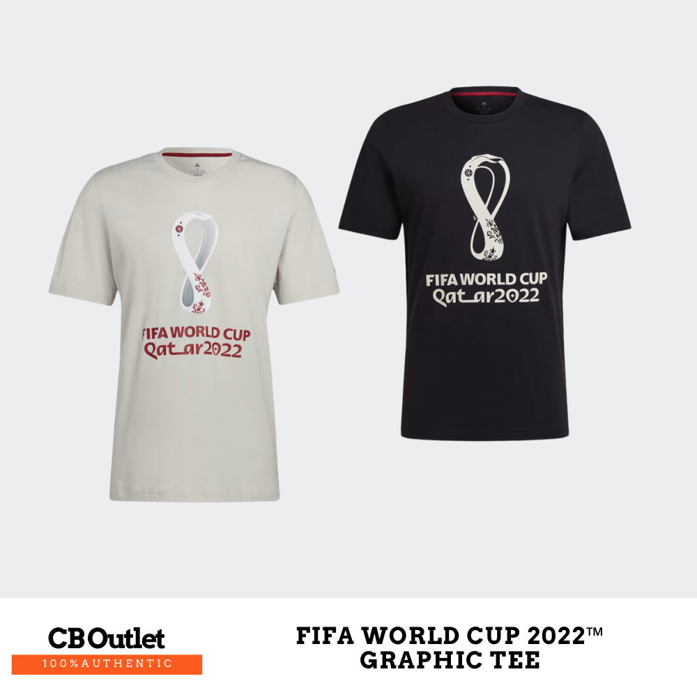 เสื้อยืดผู้ชาย สกรีนลาย ADIDAS FIFA WORLD CUP 2022™ GRAPHIC TEE HD6365 ...