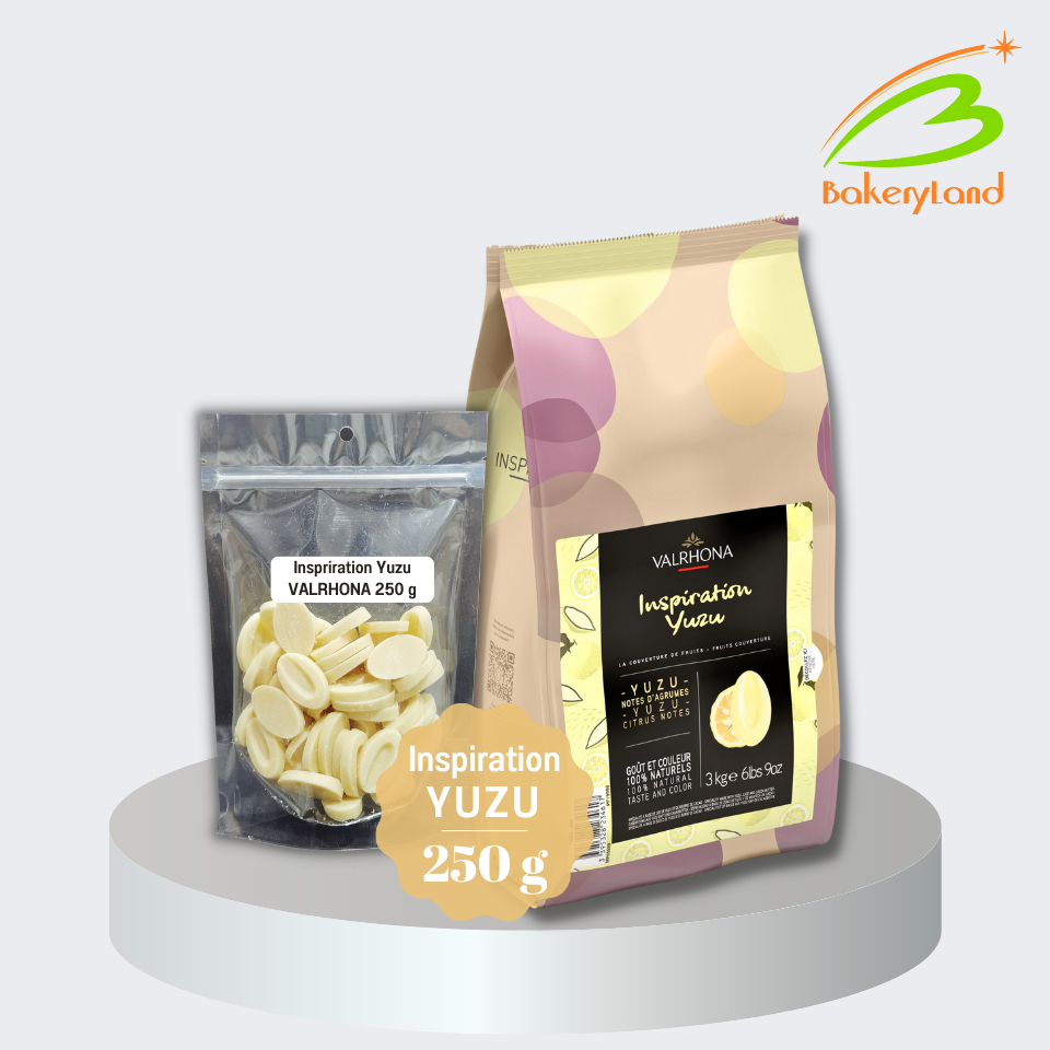 ช็อกโกแลต วาลโรห์นา Yuzu Inspiration VALRHONA (แบ่งบรรจุ 250 g ...