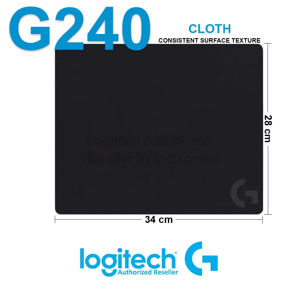 ⚡️แผ่นรองเมาส์เกมมิ่ง⚡️Logitech G640 / G440 / G240 Large Cloth Gaming Mouse Pad | Shopee Thailand