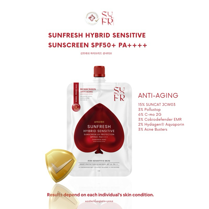 SUREFRESH SKIN กันแดดซันเฟรช SUNFRESH SUNSCREEN | Shopee Thailand