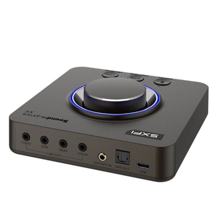 USB SOUND CARD (ซาวด์การ์ดยูเอสบี) CREATIVE SOUND BLASTER X4 | Shopee ...