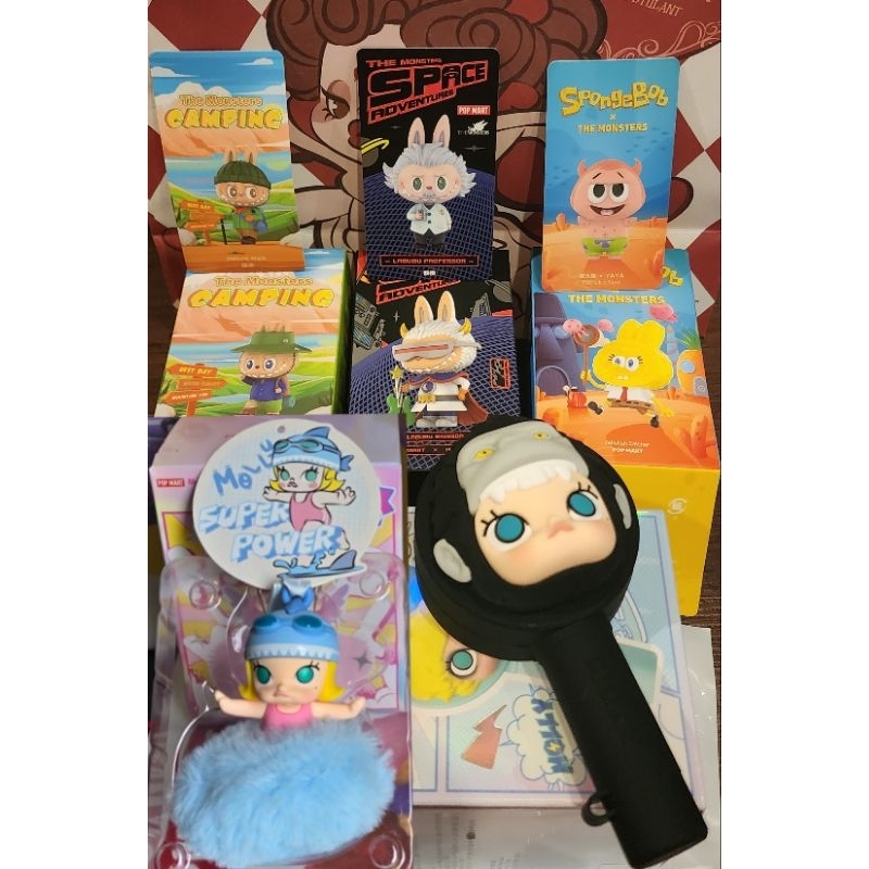 POP MART รวมตัวเช็คการ์ด Molly, Labubu ไม่แกะซอง พร้อมส่ง | Shopee Thailand