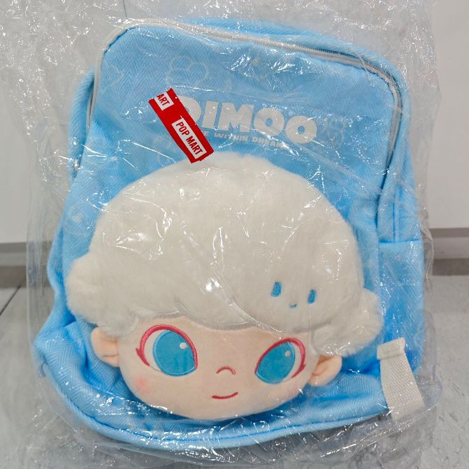 สินค้าพร้อมส่ง กระเป๋าเป้ DIMOO สีฟ้าพาสเทล ของแท้100% จาก POPLAND ...