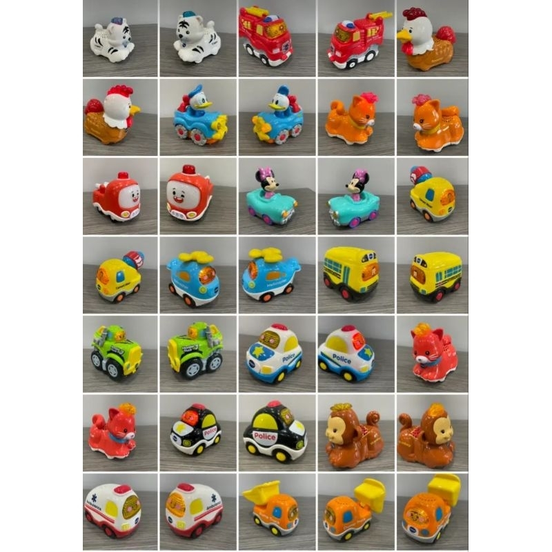Vtech Go! Go Smart Wheels Vehicles Cars / Animals Sounds | Shopee Thailand