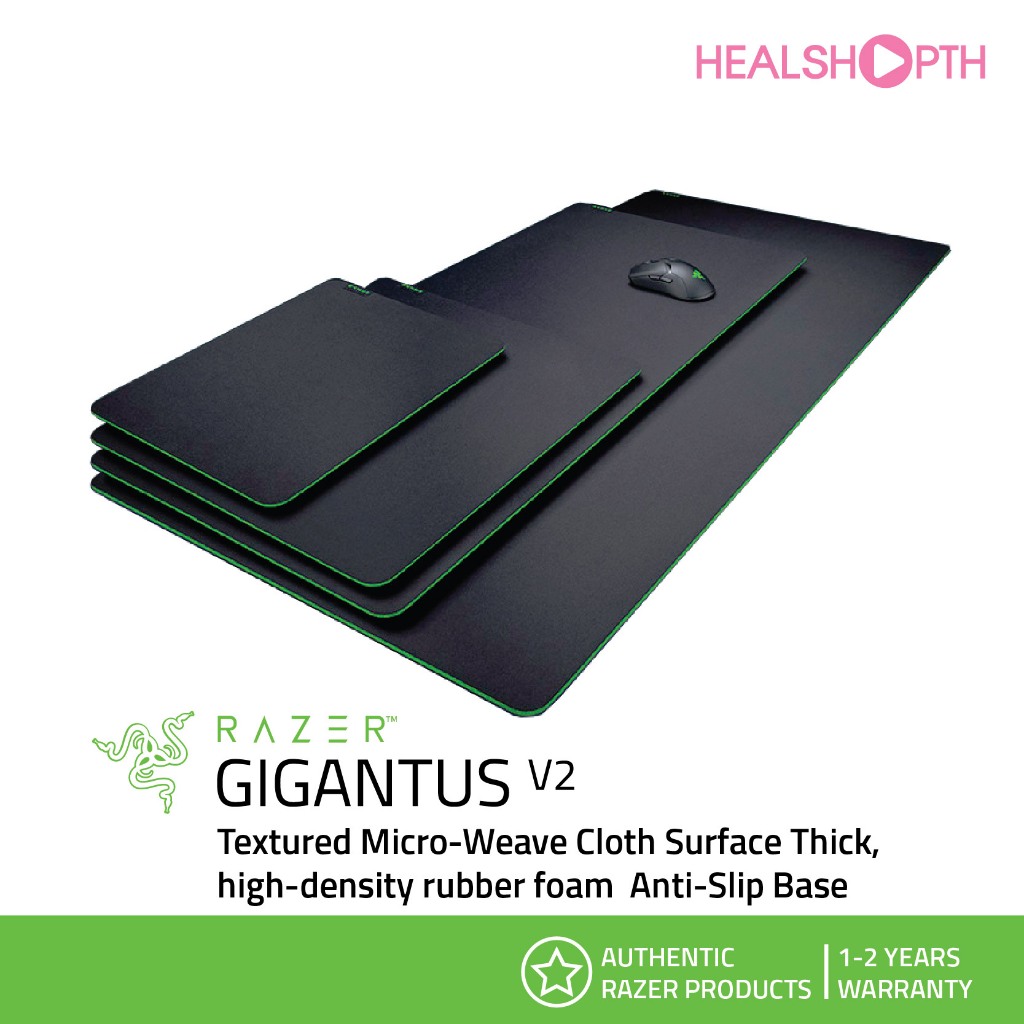แผ่นรองเมาส์ Razer Gigantus V2 Textured Micro-Weave Cloth Surface ...