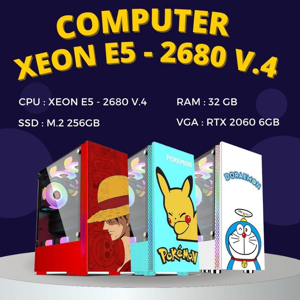 คอมประกอบ เล่นเกม เปิดบอท ครบชุด XEON E5-2690 V4 14C/28T | X99 | RAM ...