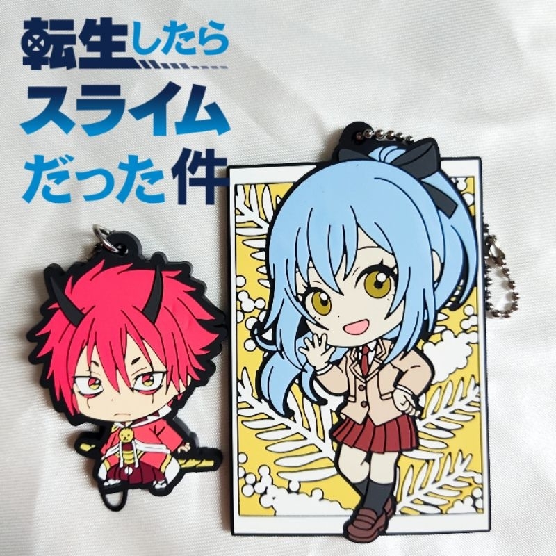 พวงกุญแจ Rimuru Tempest Benimaru การ์ตูน Tensei shitara Slime Datta Ken ...