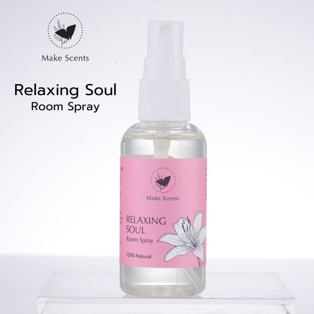 (Make Scents)Relaxing Soul Room Spray สเปรย์อโรมา ฉีดหน้ากากผ้า ฉีดห้อง ...