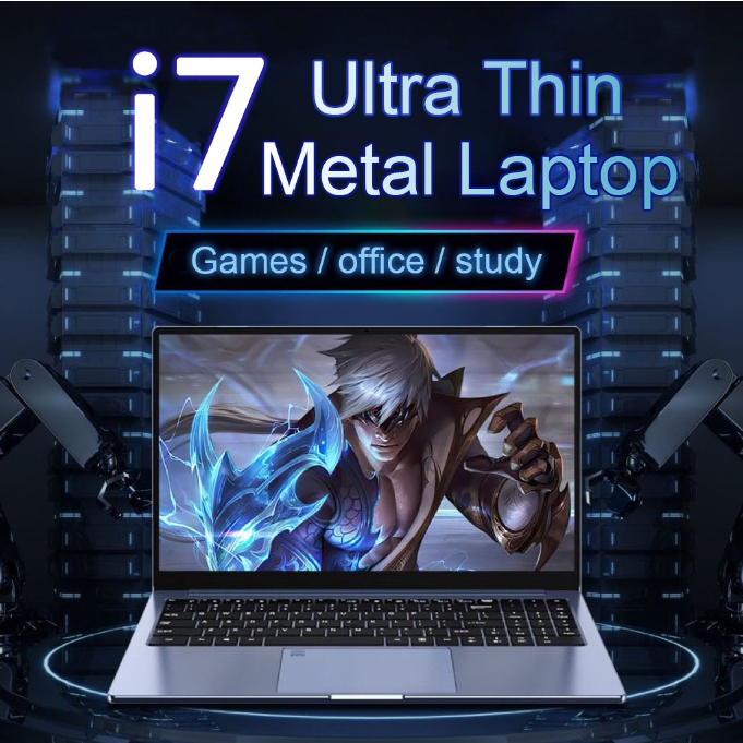 New Lenovo intel Core i7 Ultra-thin Laptopหน้าจอ IPS 15.6 นิ้ว 16GB RAM ...