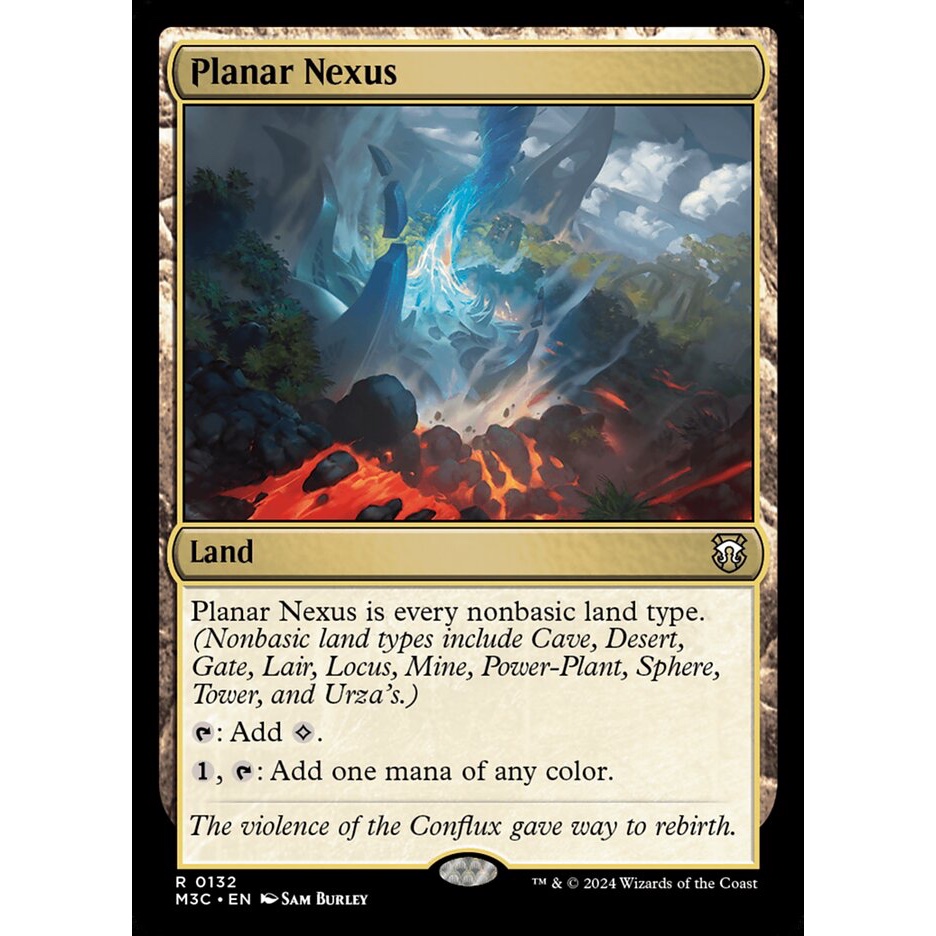 Planar Nexus การ์ด Magic the Gathering [MTG] ของแท้ จากชุด Modern ...