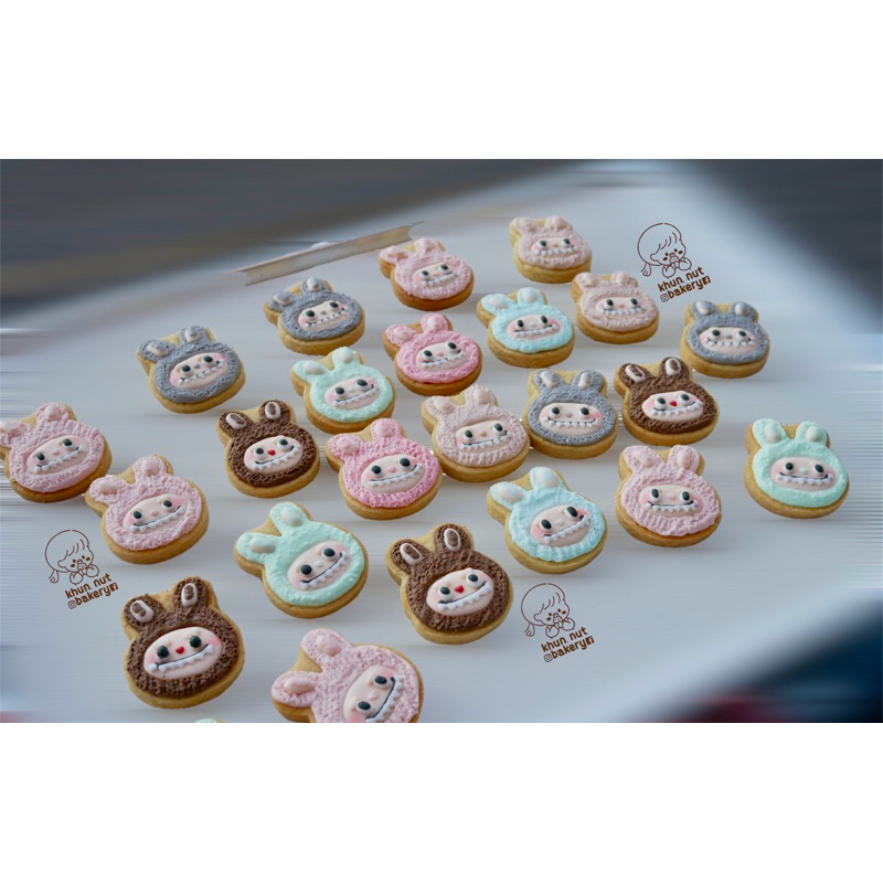 labubu cookies คุกกี้รอยัลไอซิ่งน้องลาบูบู้ ขนาด 4.2*5.3 ซม. | Shopee ...