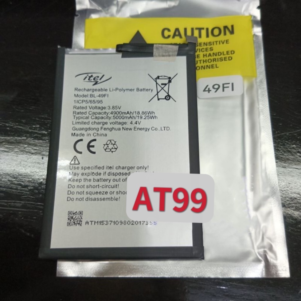 แบตเตอรี่ iTel Vision 3 / Vision 2S P682LP S661L S6651L (BL-49FI) Original แบต itel Vision 2S ...