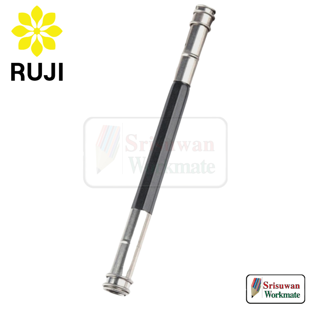 RUJI RJ-139 ปลอกต่อดินสอ 2 หัว 2iN1 แบบหัวหนีบล็อค Pencil Holder ด้าม ...