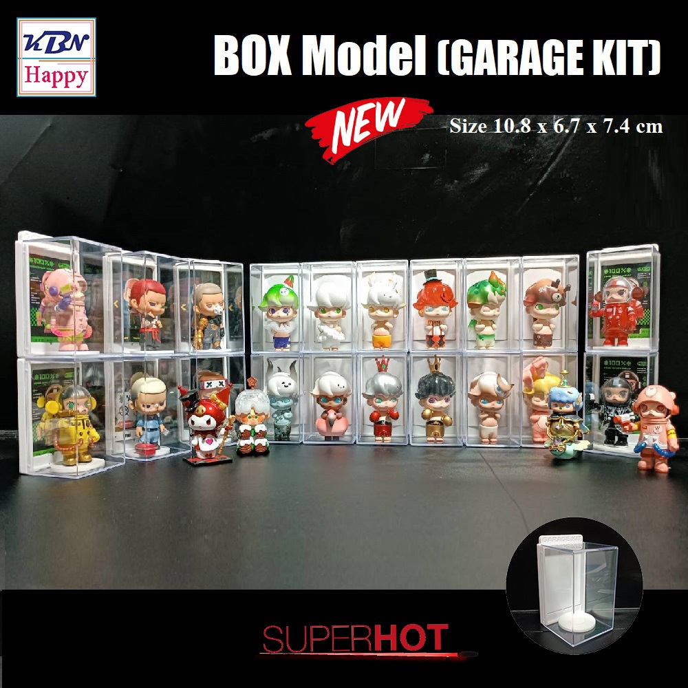 BOX Model (GARAGE KIT) กล่องใส่โมเดล และการ์ด กล่องตุ๊กตา อะคริลิคใส ...