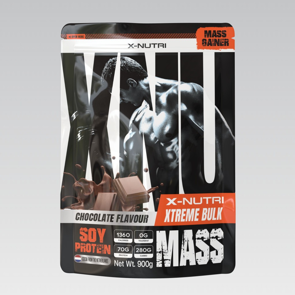 XNU Mass Soy Protein Gainer 900g ซอยโปรตีน 900กรัม รสช็อกโกแลต | Shopee Thailand