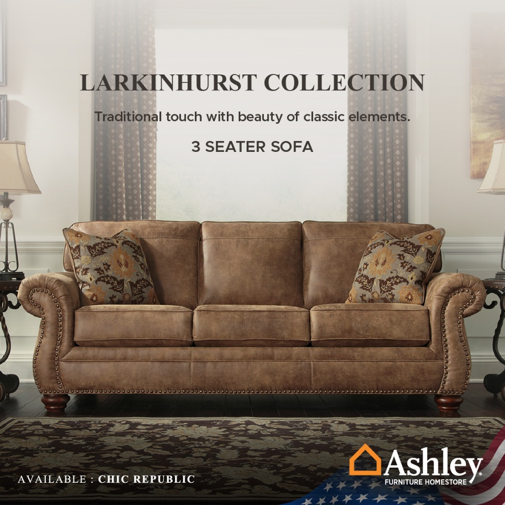 Ashley โซฟา 3ที่นั่ง รุ่น LARKINHURST/3,3 Seater Sofa | Shopee Thailand