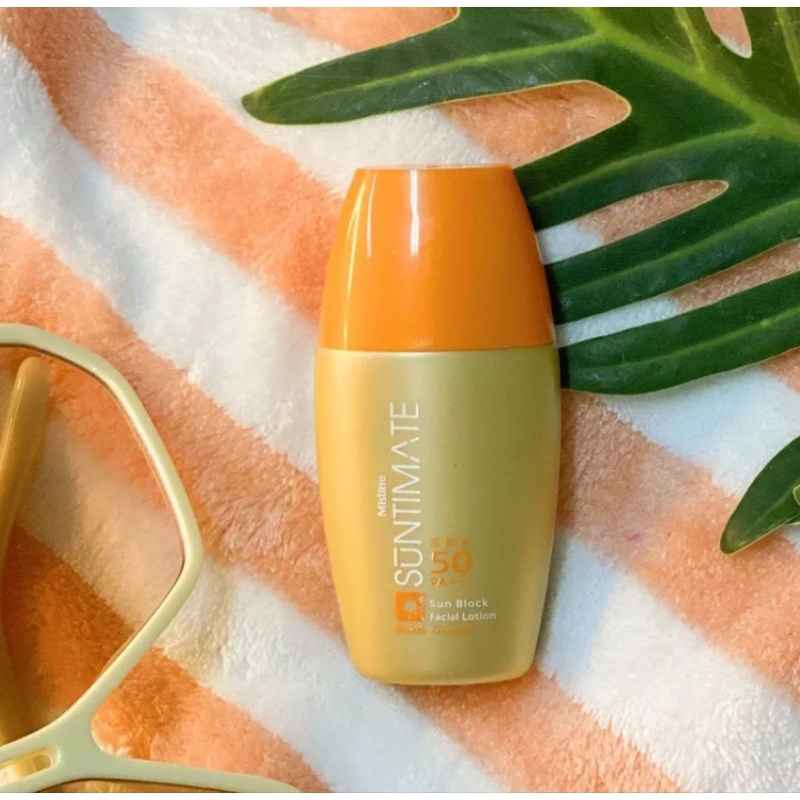 Mistine Suntimate Sun Block Facial Lotion SPF 50 PA+++ กันแดดมิสทีนซันท ...