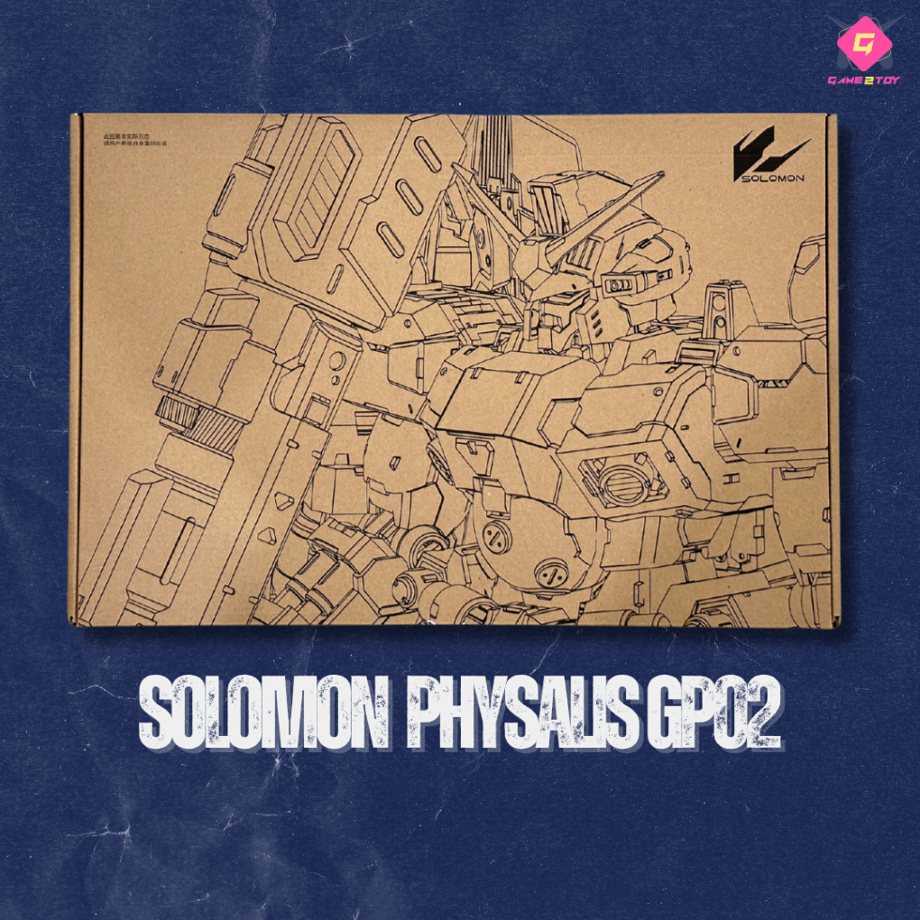 Solomon MG 1/100 GP02 Physalis พร้อมส่ง (กล่องมีตำหนิ) | Shopee Thailand